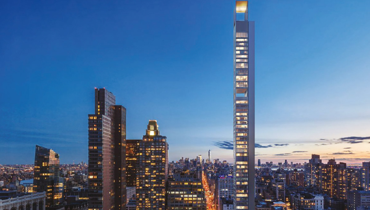 Financing New York’s skinniest skyscraper