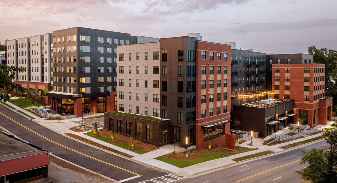 Mesa West closes $133.9m refi for Georgia student housing asset