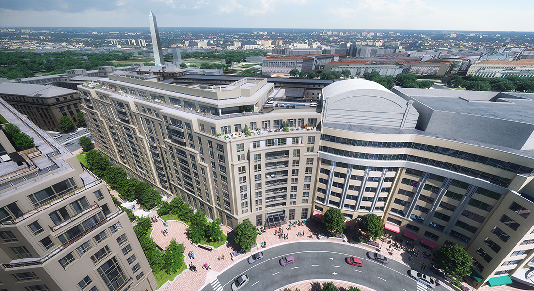 Kennedy Wilson, Pearlmark close $195m financing for DC development